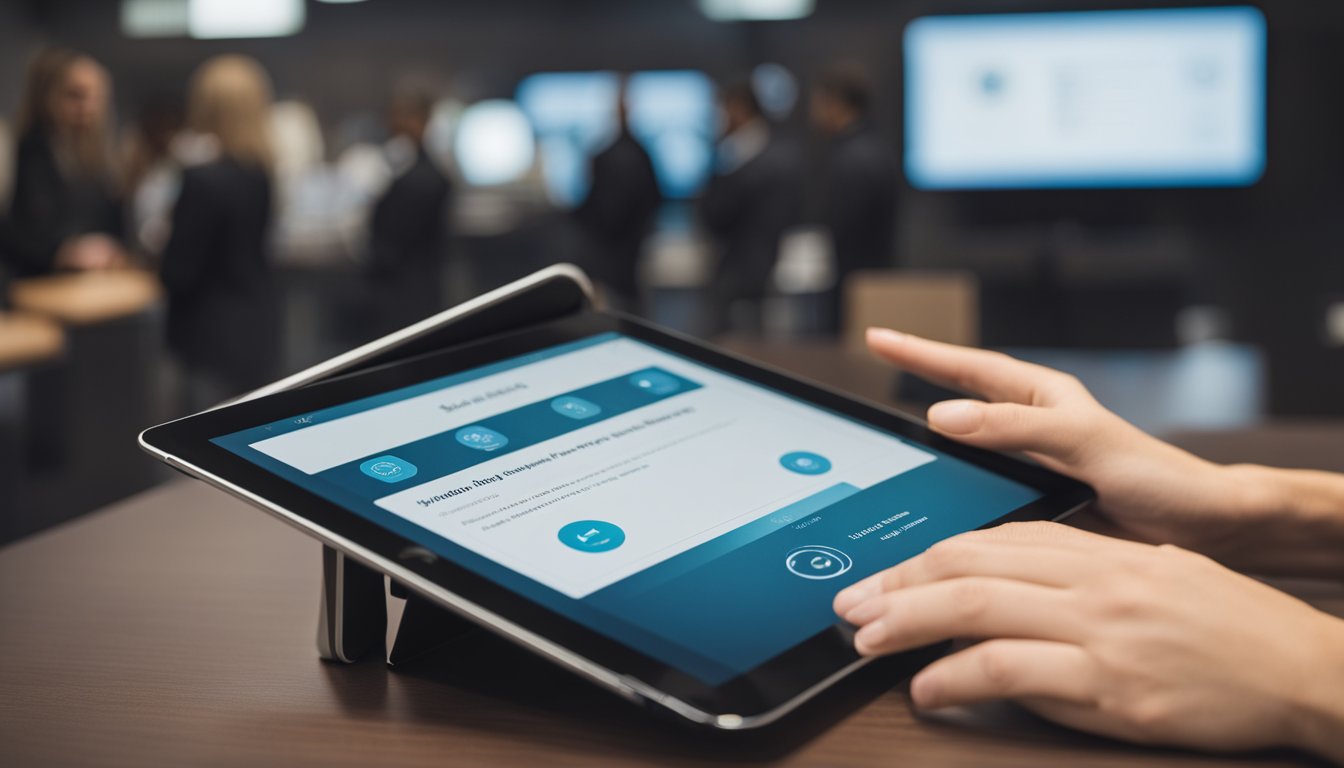iPad Visitor Management System And App Streamlining Visitor CheckIn Process
